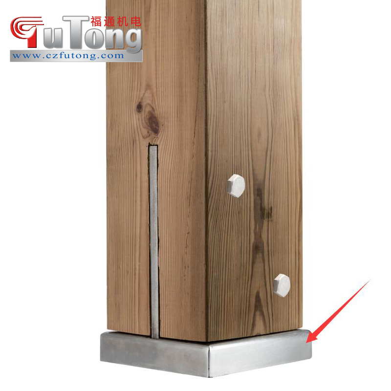 Stainless Steel Concealed Fence Post Base Anchor - Buy concealed post ...