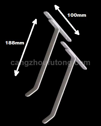 Easy Fit Universal Floating over Radiator Shelf Brackets No Drill - Buy ...